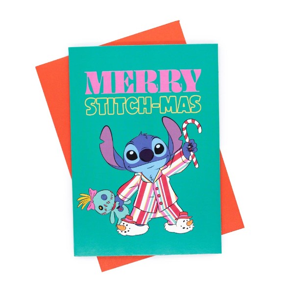 Disney - Lilo & Stitch - Stitchmas Christmas Greeting Card - Things For ...