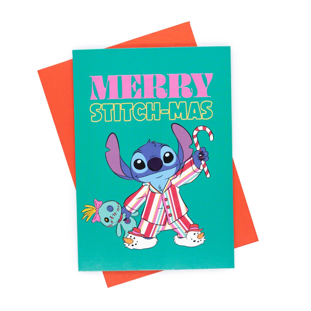 Disney - Lilo & Stitch - Stitchmas Christmas Greeting Card - Things For ...