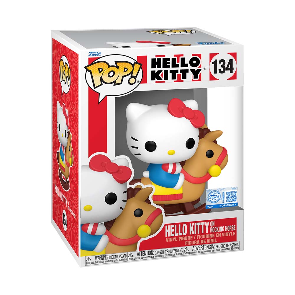 Sanrio - Hello Kitty on Rocking Horse Premium Pop! Vinyl Figure - Toys ...