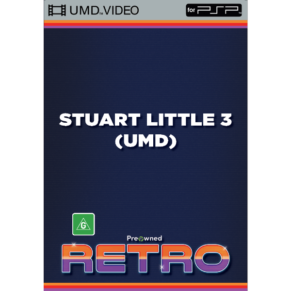 Stuart Little 3 (UMD) (preowned) - PSP UMD - EB Games Australia