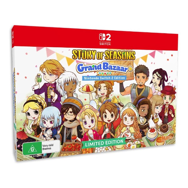 Story of Seasons: Grand Bazaar - Limited Edition - Nintendo Switch 2 ...