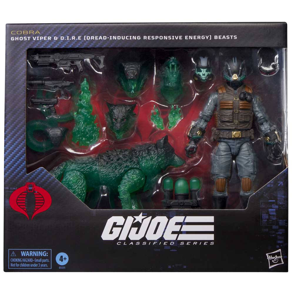 G.I. Joe - Classified Series #170 Ghost Viper & D.I.R.E. (Dread ...