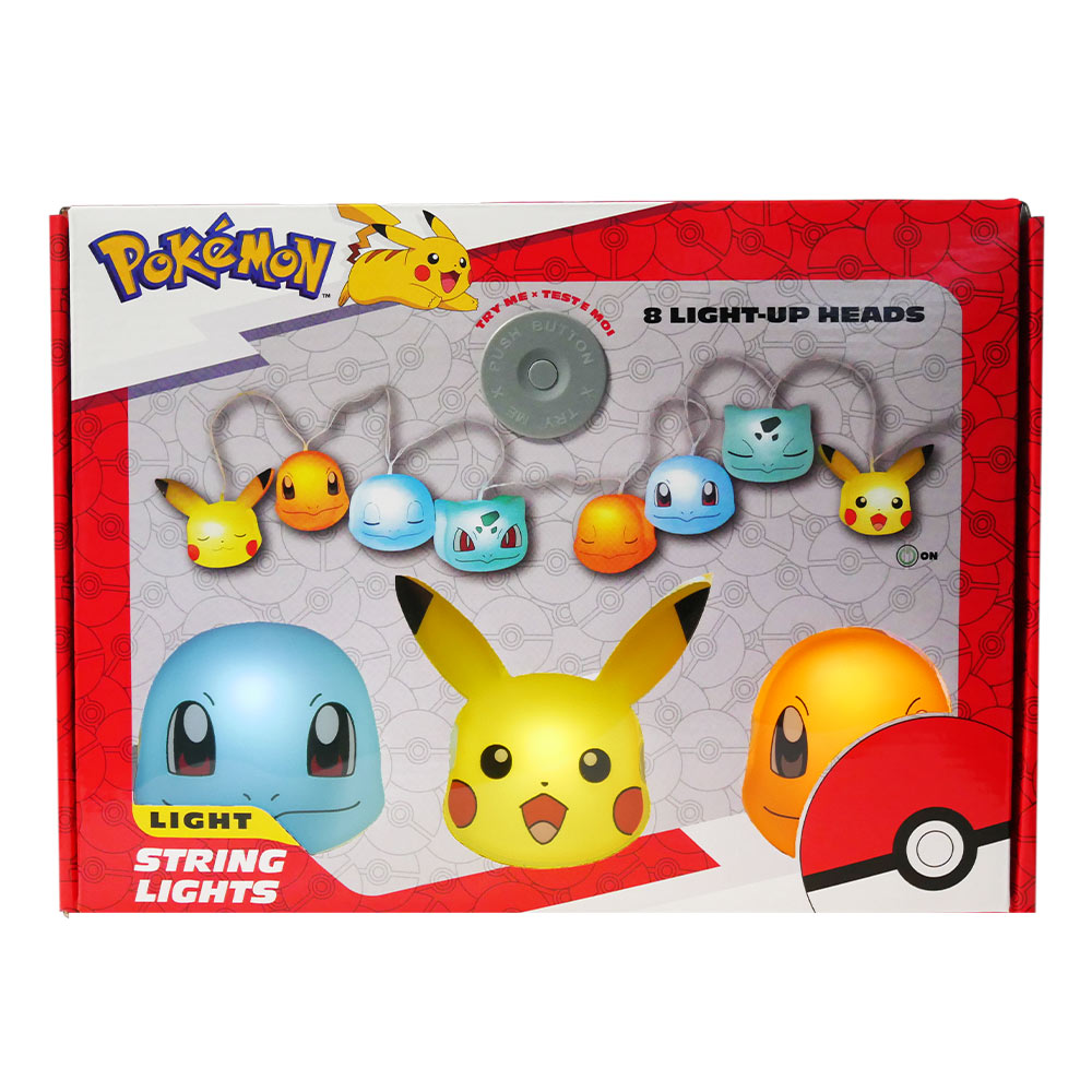 Pokemon - Kanto Starters String Light - Toys and Collectibles - EB ...