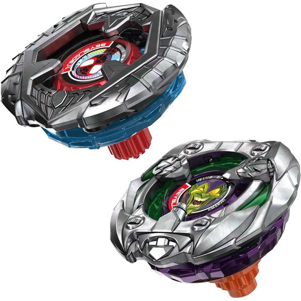 Beyblade X - Miles Morales 1-60GN vs. Green Goblin 9-80HT Multipack Set ...