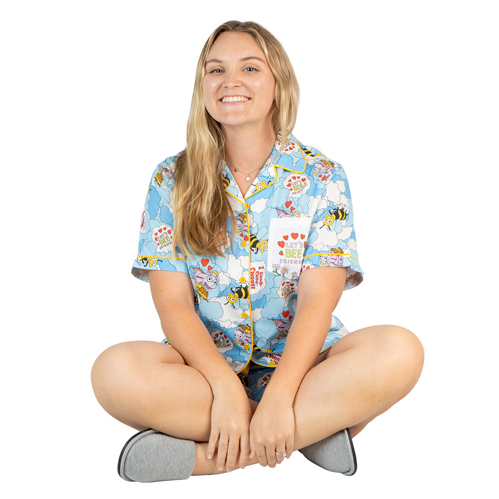 The Simpsons - Let's BEE Friends Pocket Premium Women's Pyjamas ...