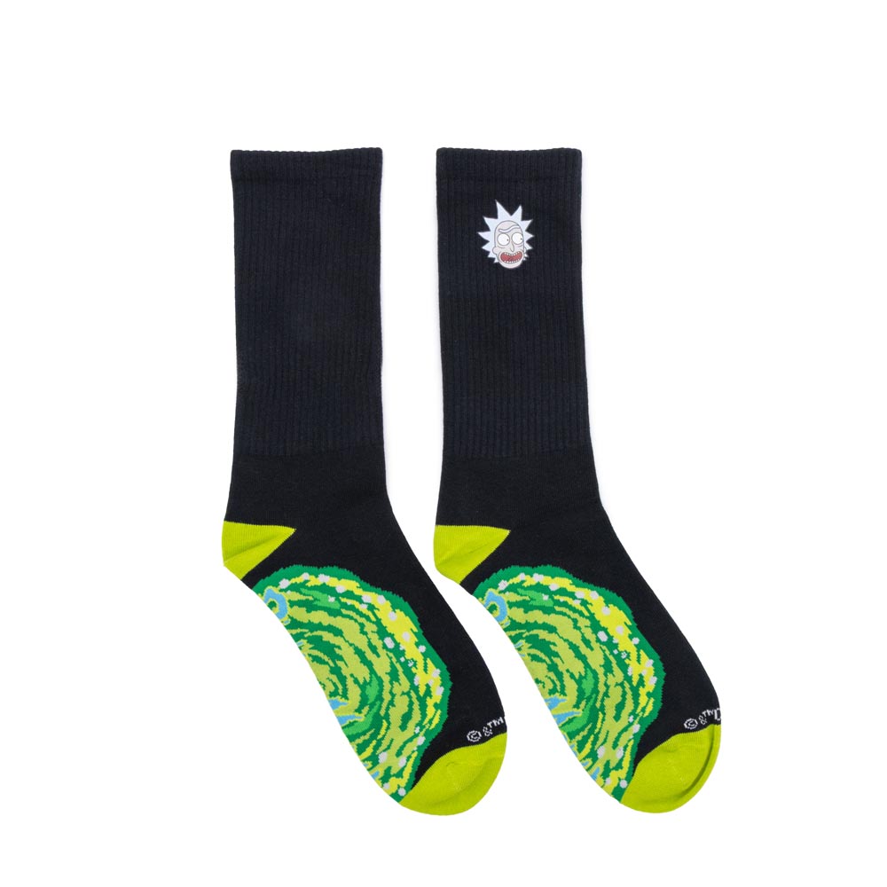 Rick and Morty - Portal Sport Socks - Clothing - EB Games New Zealand