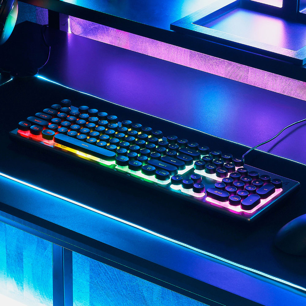 4Gamers Light Up Gaming Keyboard - PC - EB Games Australia