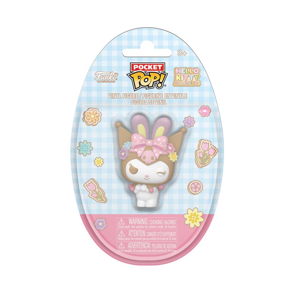 Sanrio - Kuromi with Bunny Ears Pocket Pop! Vinyl Figure - Toys and ...