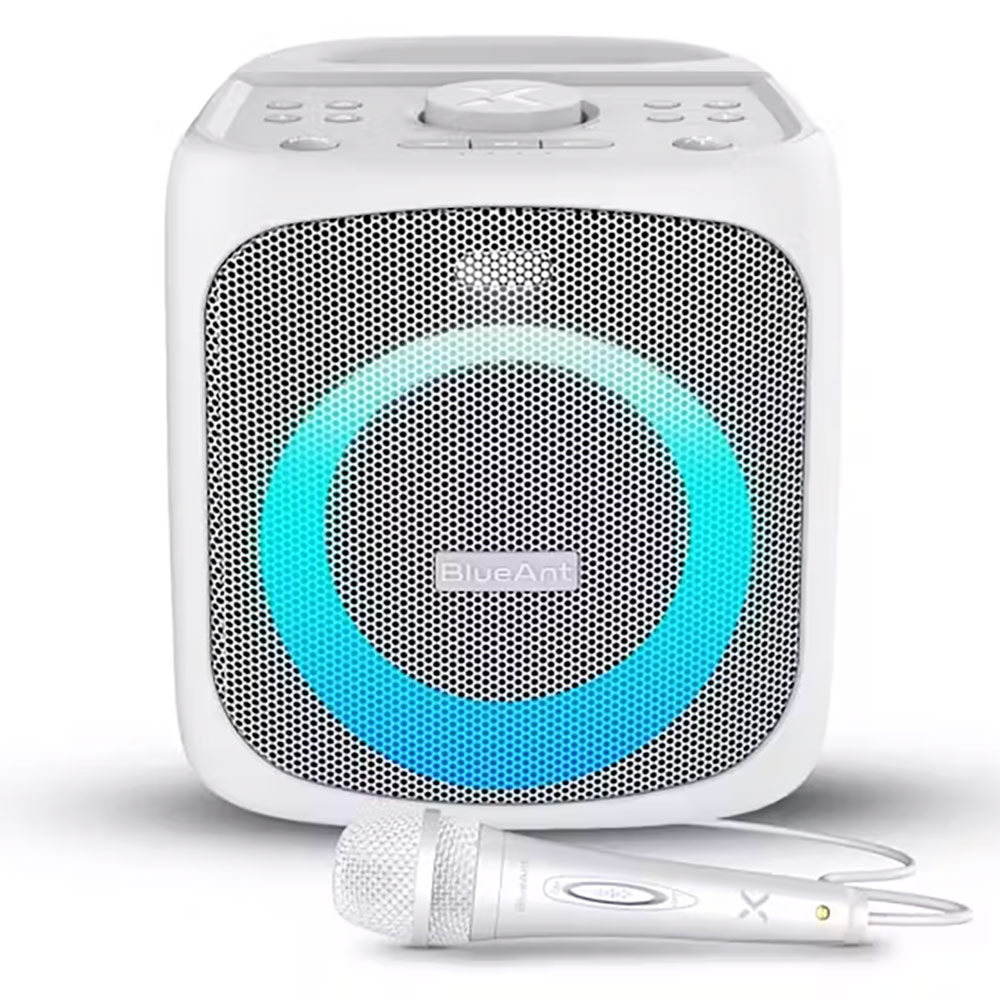 BlueAnt - X4 Portable 50W Bluetooth Party Speaker - White - Electronics ...