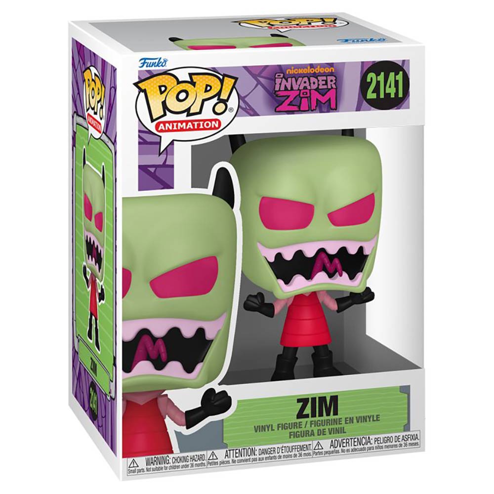 Invader Zim - Zim Yelling Pop Vinyl Figure - Toys and Collectibles - EB ...