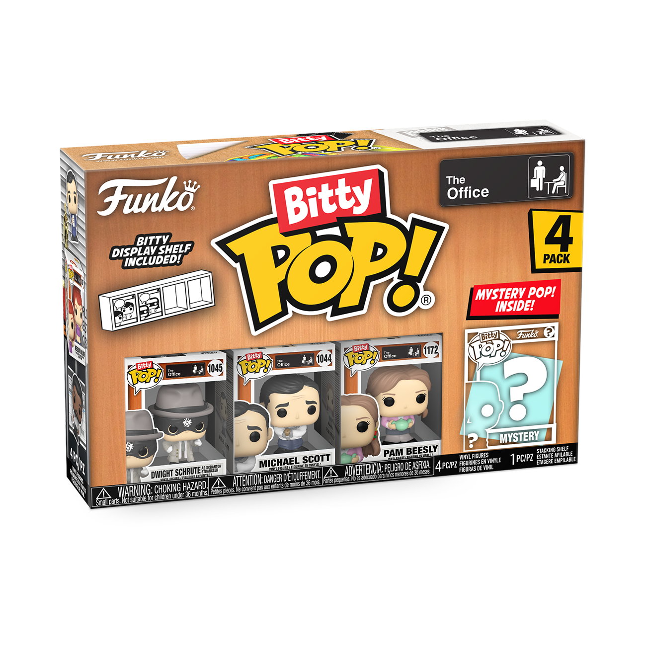 The Office - Dwight Schrute the Scranton Strangler Bitty Pop! 4-Pack ...