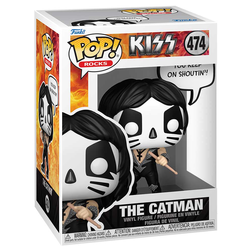 KISS - The Catman (Rock & Roll All Night) Pop! Sayings - Toys and ...