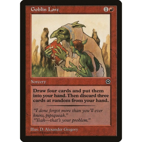 Magic: The Gathering - TCG - Portal Second Age - Goblin Lore nan - Toys ...