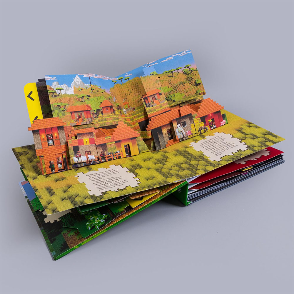 Minecraft The Official Pop Up (An Interactive Adventure Across the ...