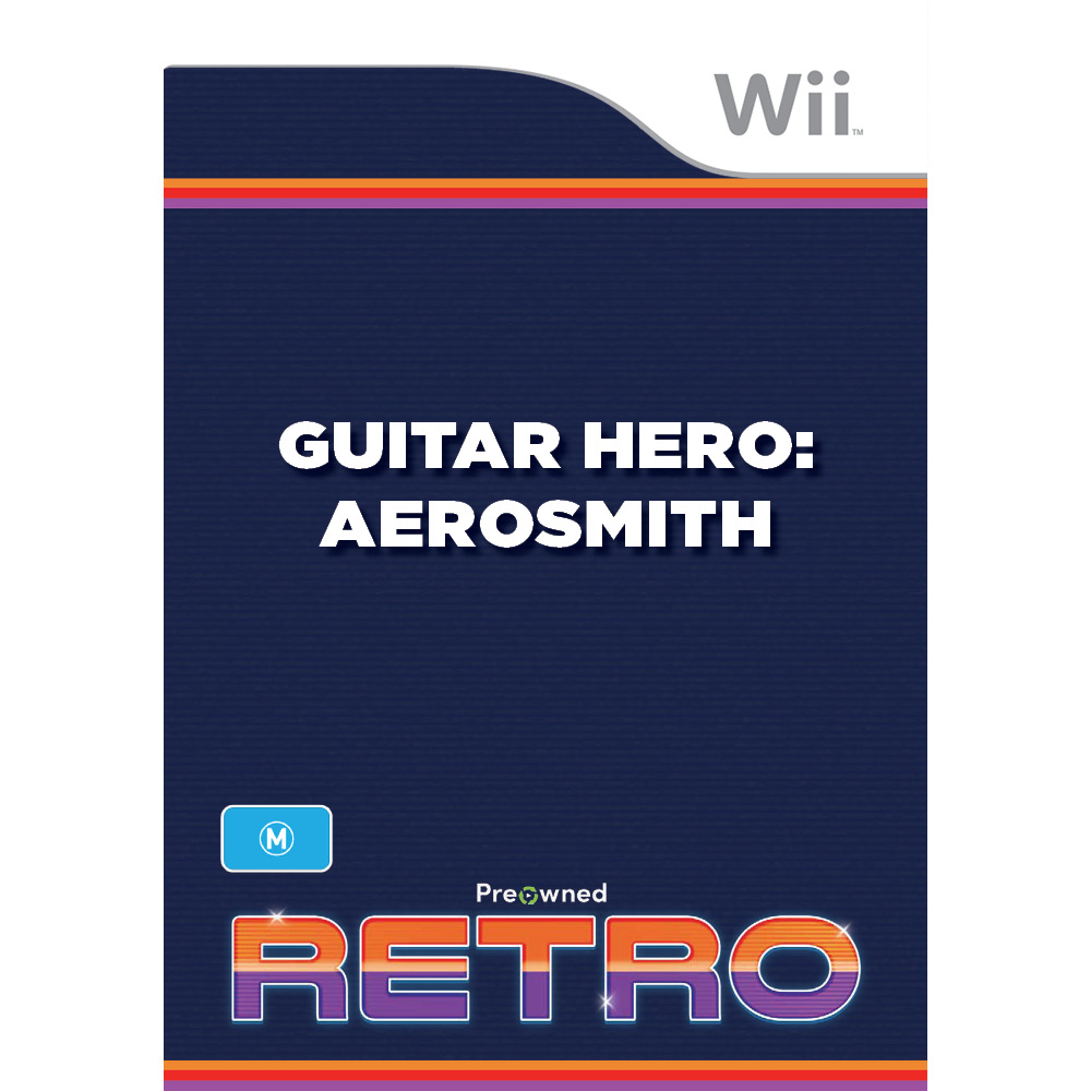 Guitar Hero: Aerosmith (preowned) - Nintendo Wii - EB Games Australia
