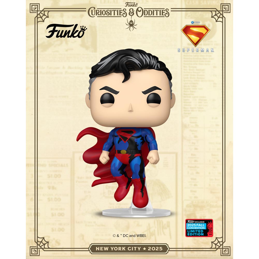 DC Comics - Superman NYCC 2025 Pop! Vinyl Figure - Toys & Gadgets ...
