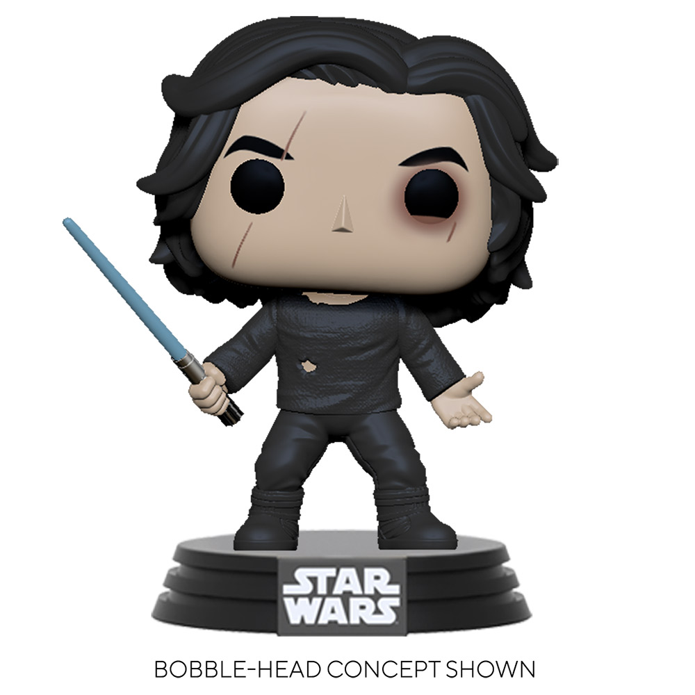 Star Wars Episode IX Ben Solo with Blue Lightsaber Pop Vinyl Figure Toys Gadgets ZiNG Pop Culture