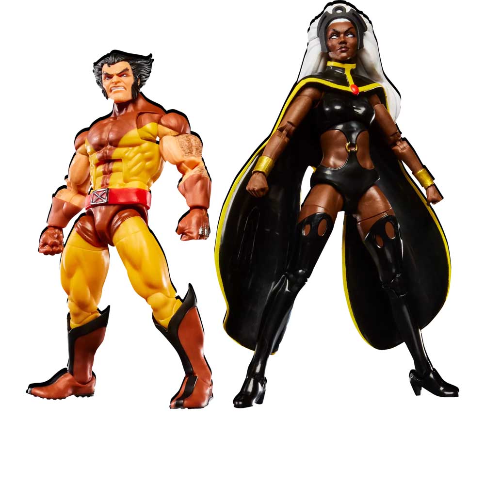 Marvel - X-Men '97 - Legends Series Wolverine & Storm 6" Action Figures ...