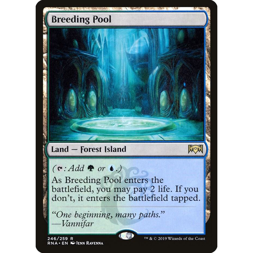Magic: The Gathering - TCG - Ravnica Allegiance - Breeding Pool 246 ...