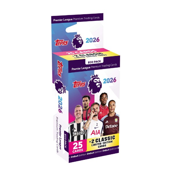 EPL - TC - Topps 2026 Premier League Eco Pack - Toys and Collectibles - EB Games New Zealand