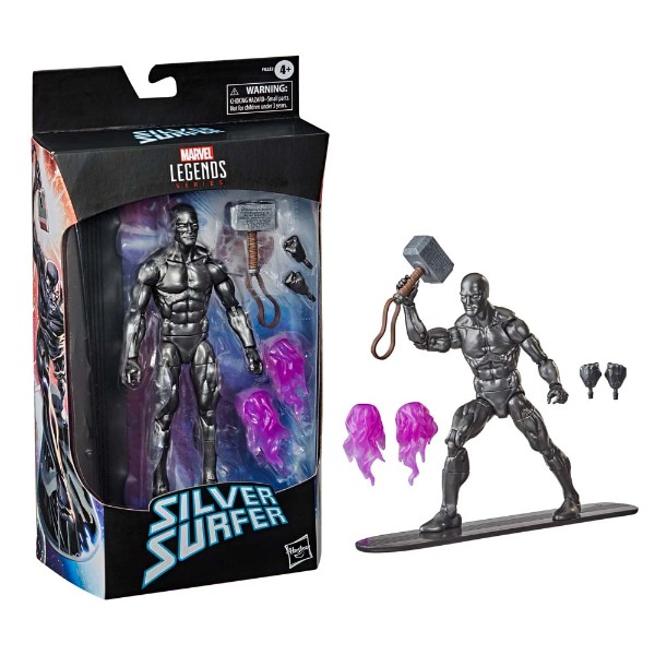 Marvel - Silver Surfer with Mjolnir Marvel Legends Action Figure - Toys ...