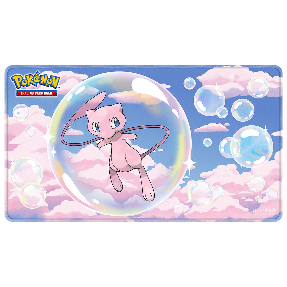 Pokemon - TCG - Mew Mythical Foil Playmat - Toys and Collectibles - EB ...