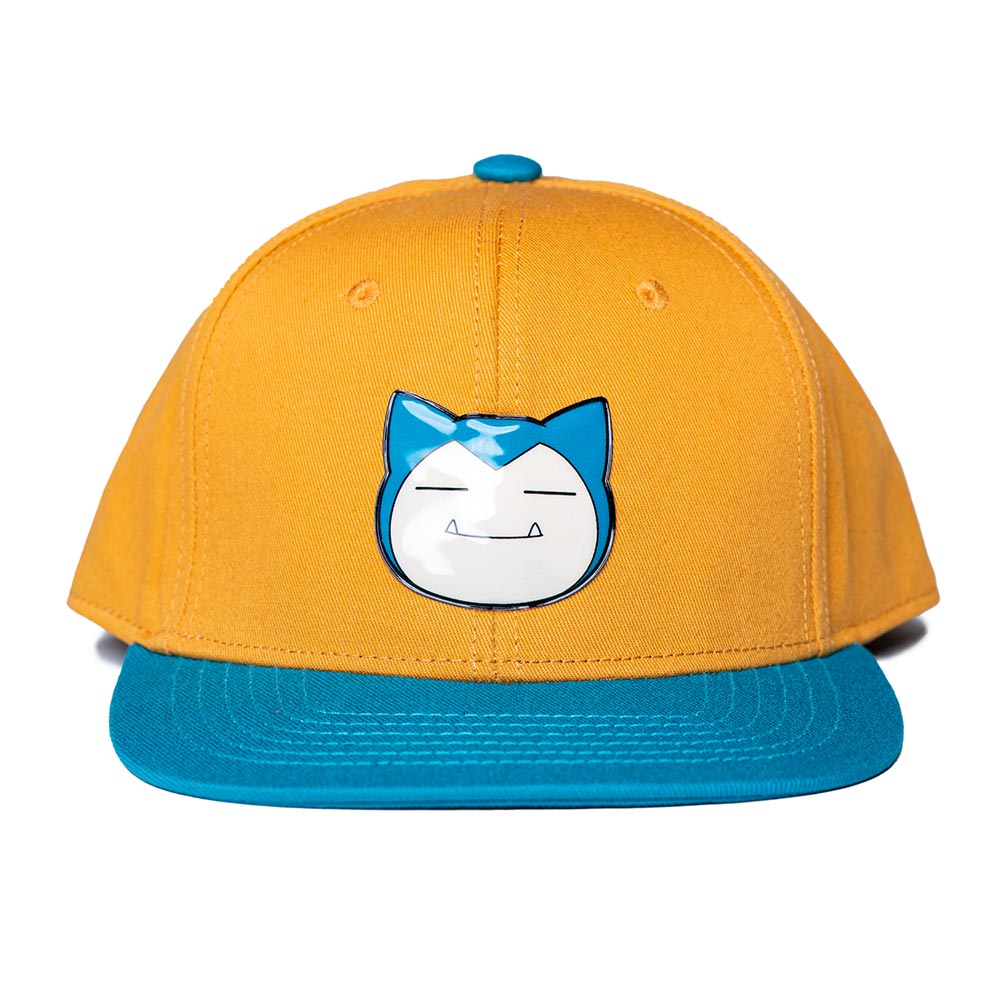 Pokemon - Snorlax Face Flat Cap - Clothing - EB Games New Zealand