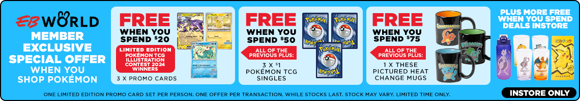 Shop Pokemon Games, TCG and Merchandise at EB Games - EB Games Australia