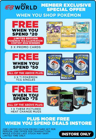 Shop Pokemon Games, TCG and Merchandise at EB Games - EB Games Australia