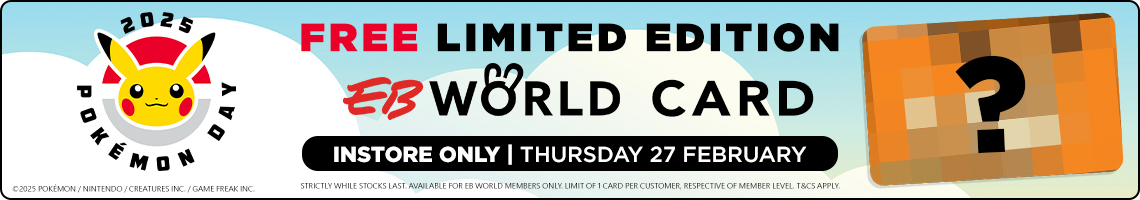 Shop Pokemon Games, TCG and Merchandise at EB Games - EB Games Australia