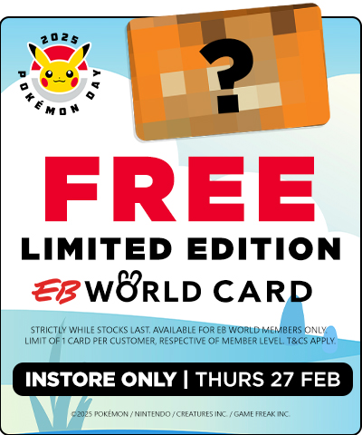 Shop Pokemon Games, TCG and Merchandise at EB Games - EB Games Australia