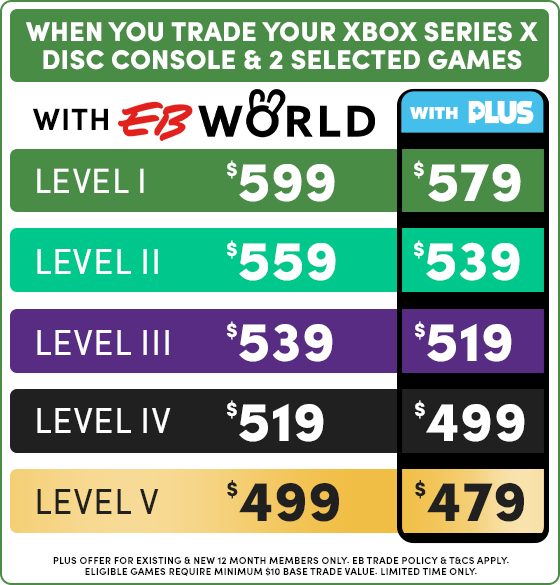 Trade & Save at EB Games with these Xbox Trade Deals - EB Games Australia