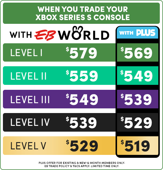 Trade & Save at EB Games with these Xbox Trade Deals - EB Games Australia
