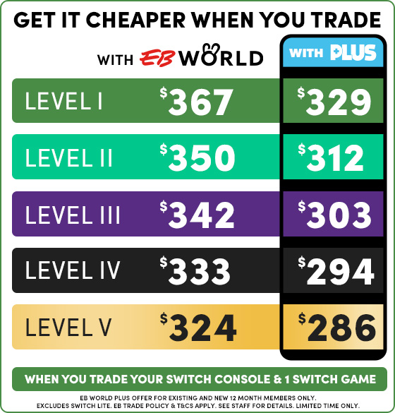 Trade & Save at EB Games with these Switch Trade Deals - EB Games Australia