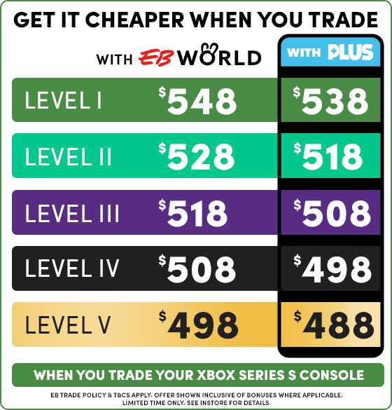 Trade & Save at EB Games with these Xbox Trade Deals - EB Games Australia