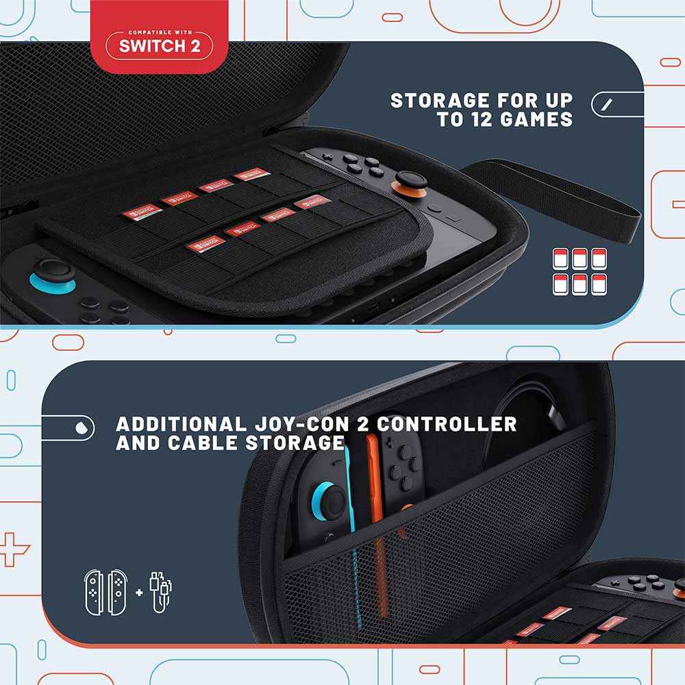 4Gamers Premium Travel Kit for Nintendo Switch 2 - Nintendo Switch 2 - EB Games Australia