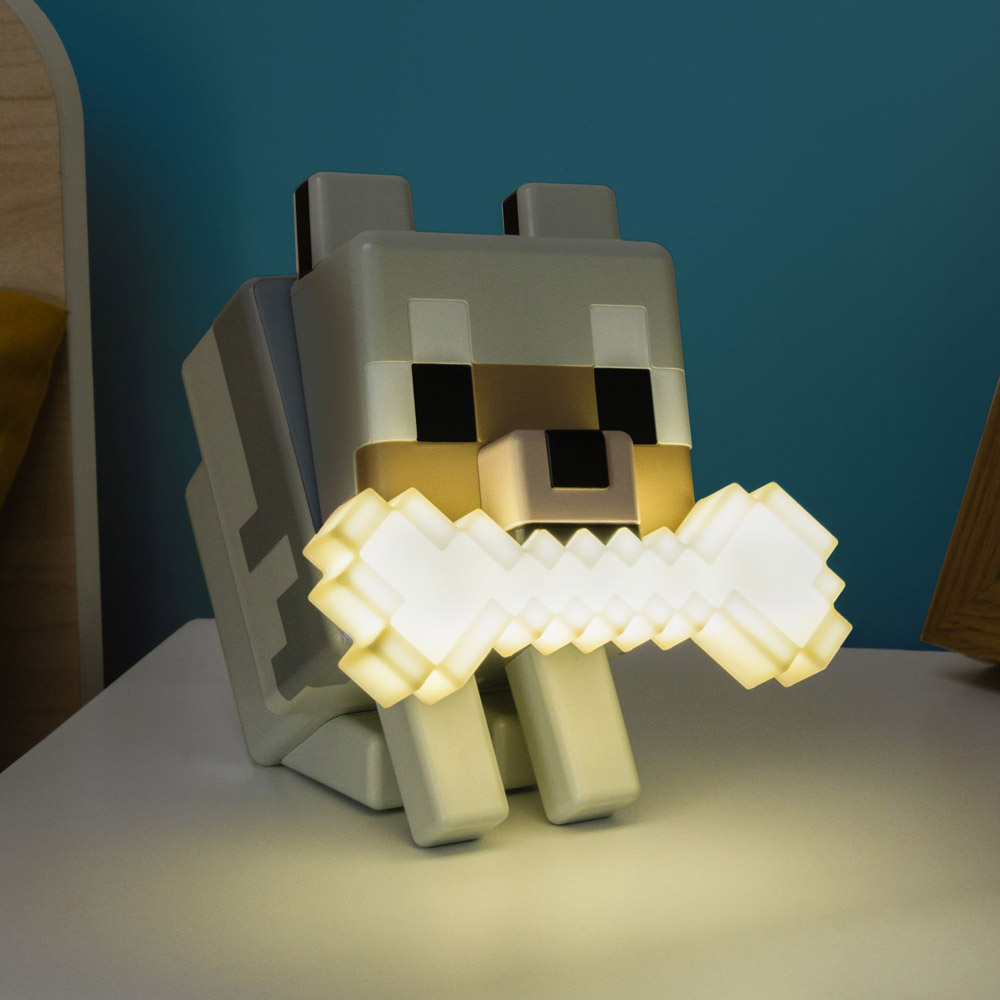 Minecraft - Wolf GloBuddies Light - Toys and Collectibles - EB Games ...