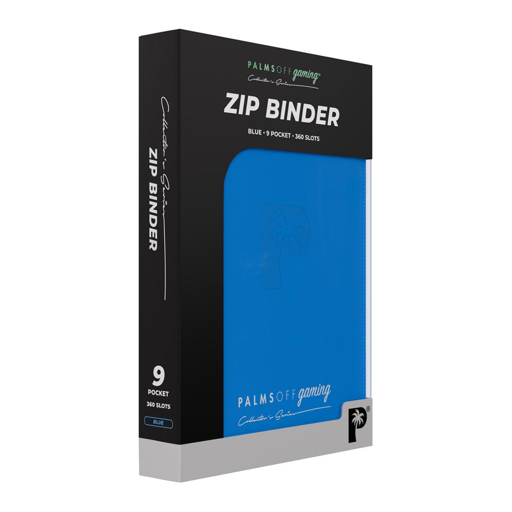 Palms Off Gaming - Collector's Series 9 Pocket Zip Trading Card Binder ...