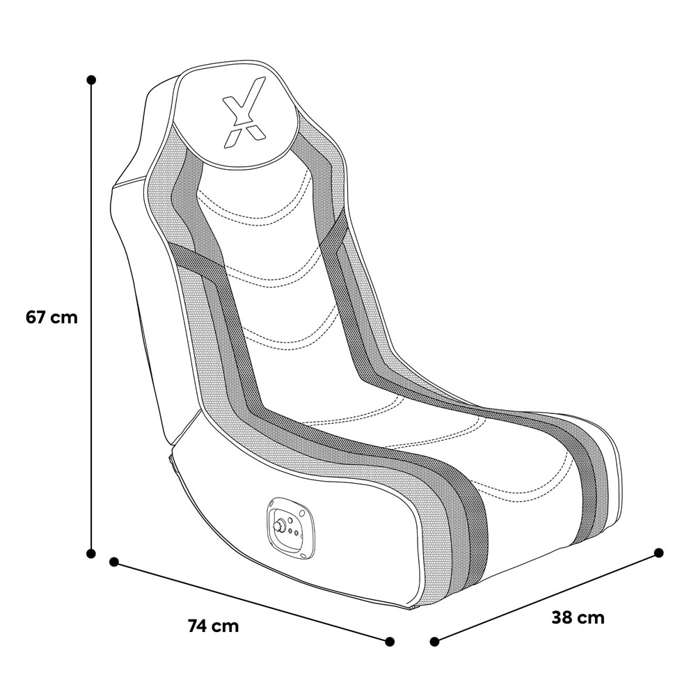 X-Rocker - Chimera 2.0 Rocker with RGB App Control - Solo - PC - EB ...