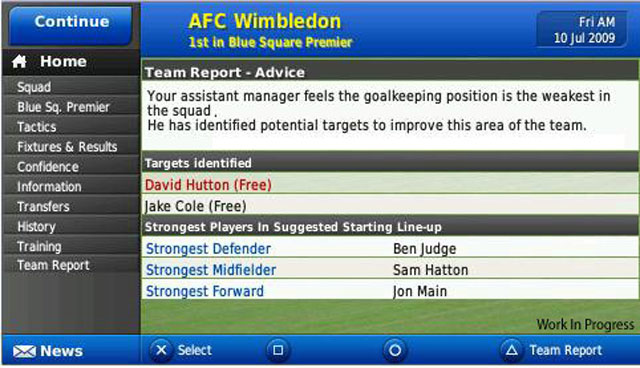 Football Manager Handheld 2010 (preowned) - PSP - EB Games Australia