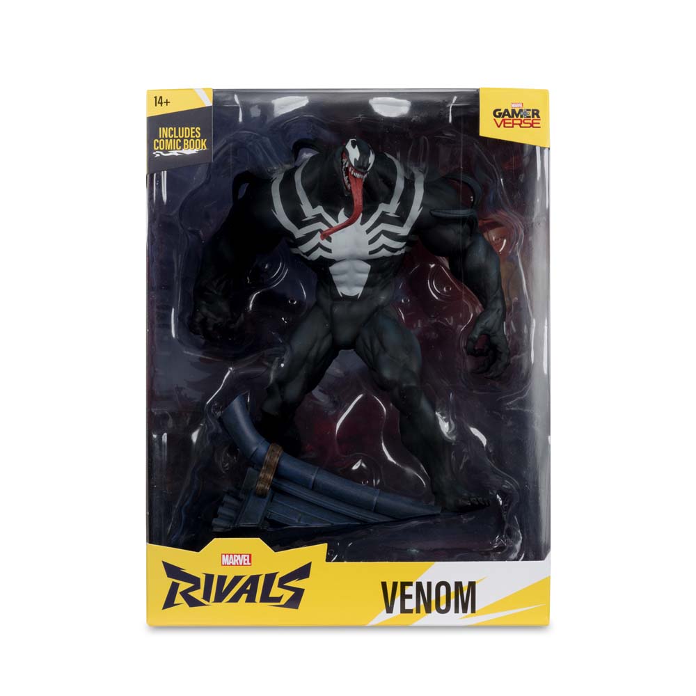 Marvel Rivals - Venom (Marvel Rivals #1) 1/6 Figure with Comic Book ...