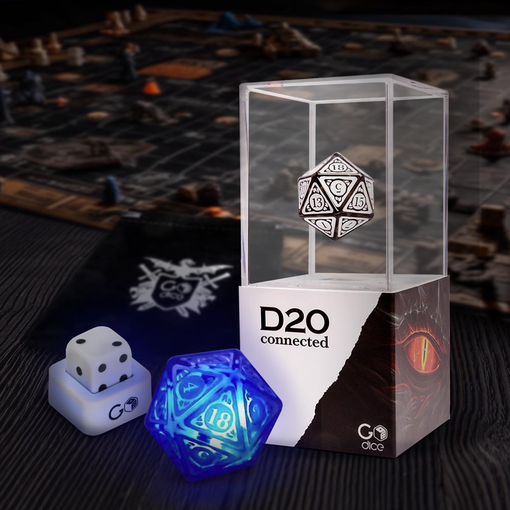 GoDice - D20 Connected Electronic Dice - Toys and Collectibles - EB Games Australia