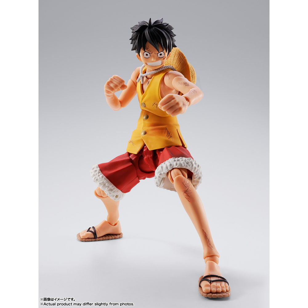 One Piece - S.H.Figuarts Monkey D. Luffy Summit War Of Marineford ...