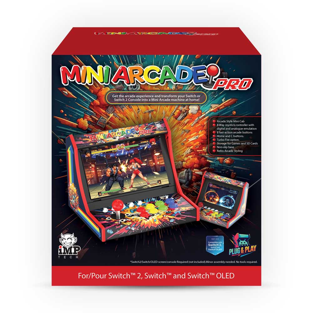 Mini Arcade Pro - Retro Game Cabinet - Nintendo Switch - EB Games Australia