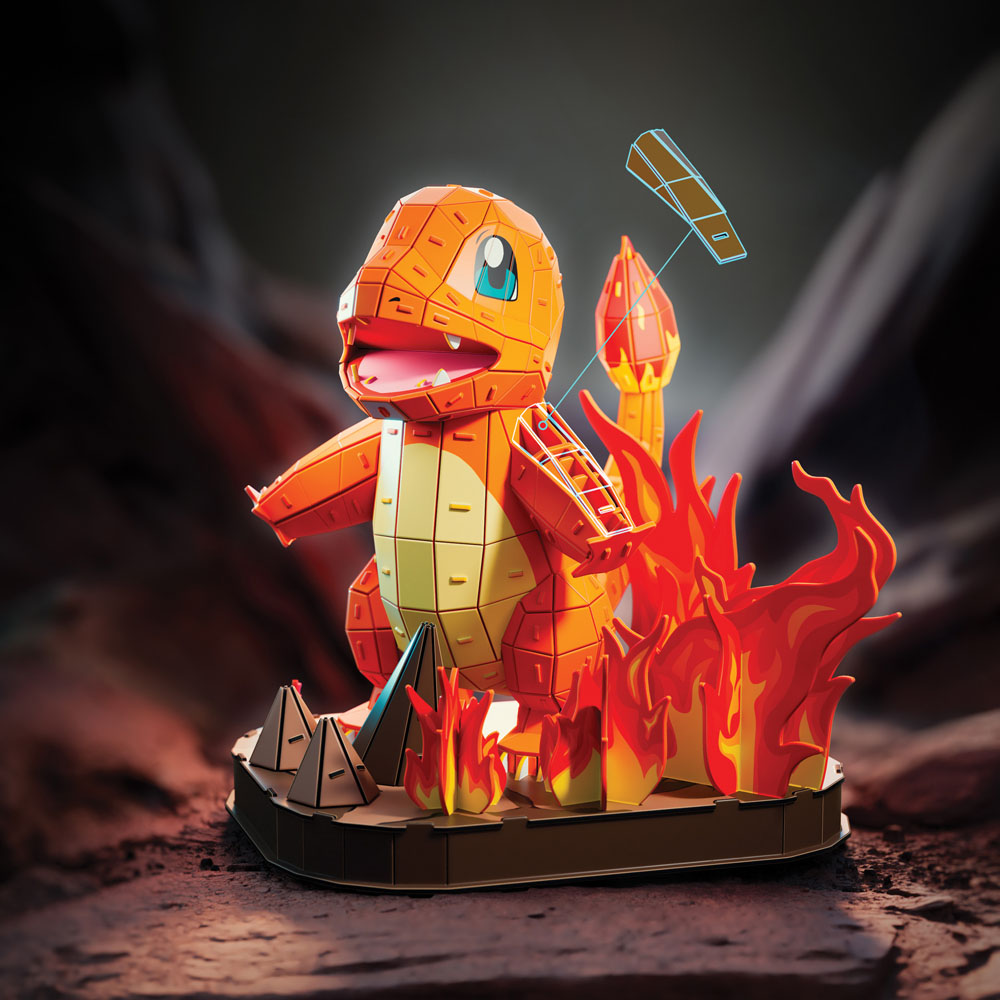 Pokemon - Charmander 4D Puzzle Model Kit - Toys and Collectibles - EB ...
