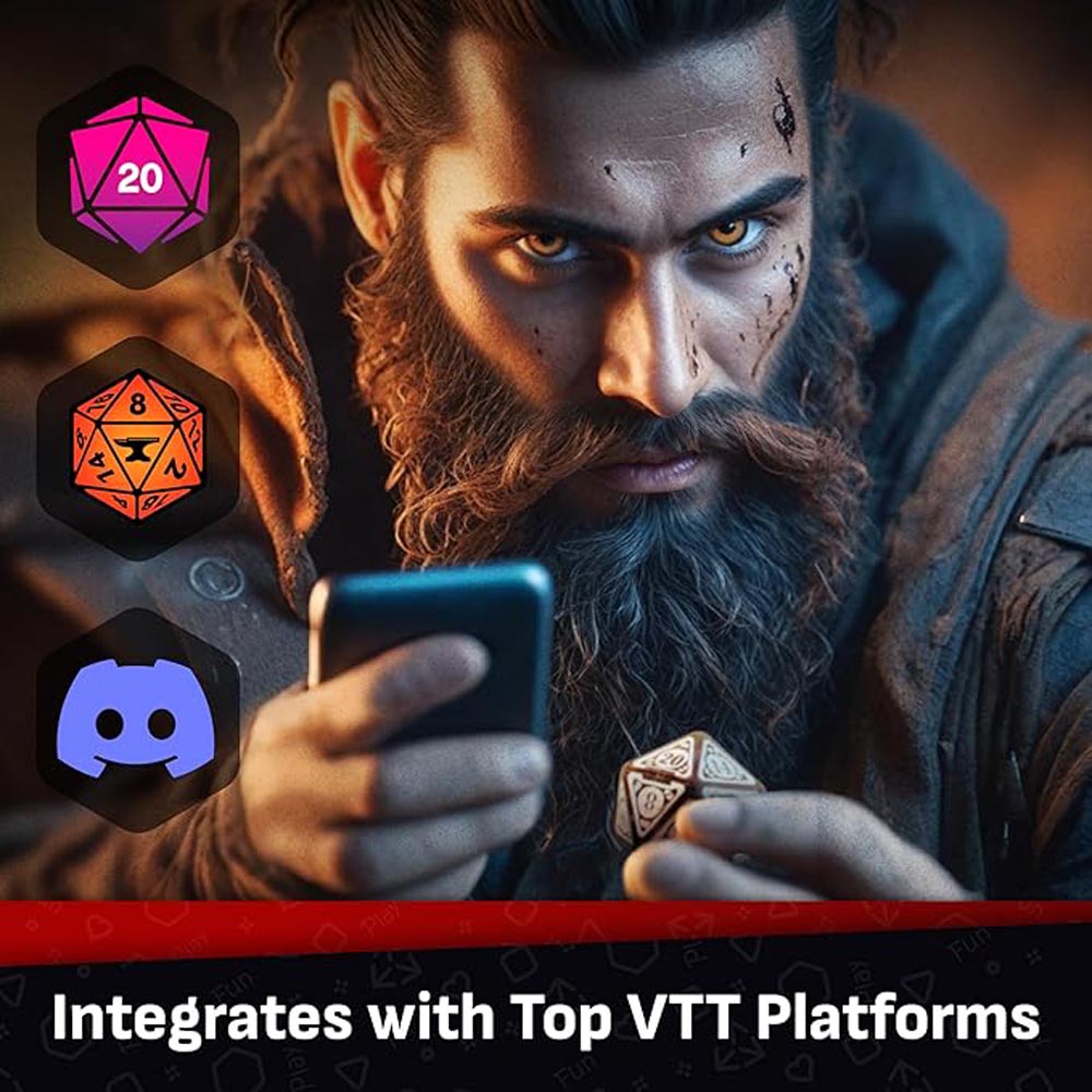 GoDice - D20 Connected Electronic Dice - Card & Board Games - ZiNG Pop ...