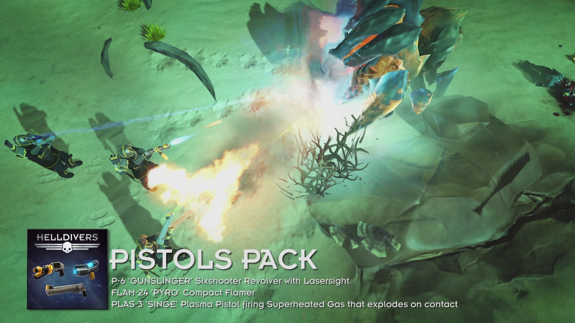 Helldivers Pistols Perk Pack- DLC - PC - EB Games Australia