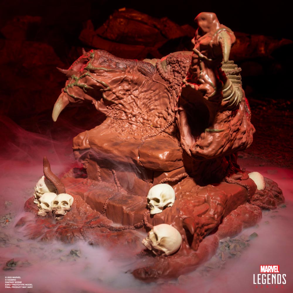 Marvel - Legends Series Mephisto with Infernal Throne Action Figure ...