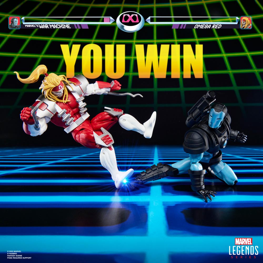 Marvel - Gamerverse - War Machine vs Omega Red Marvel Legends Action ...