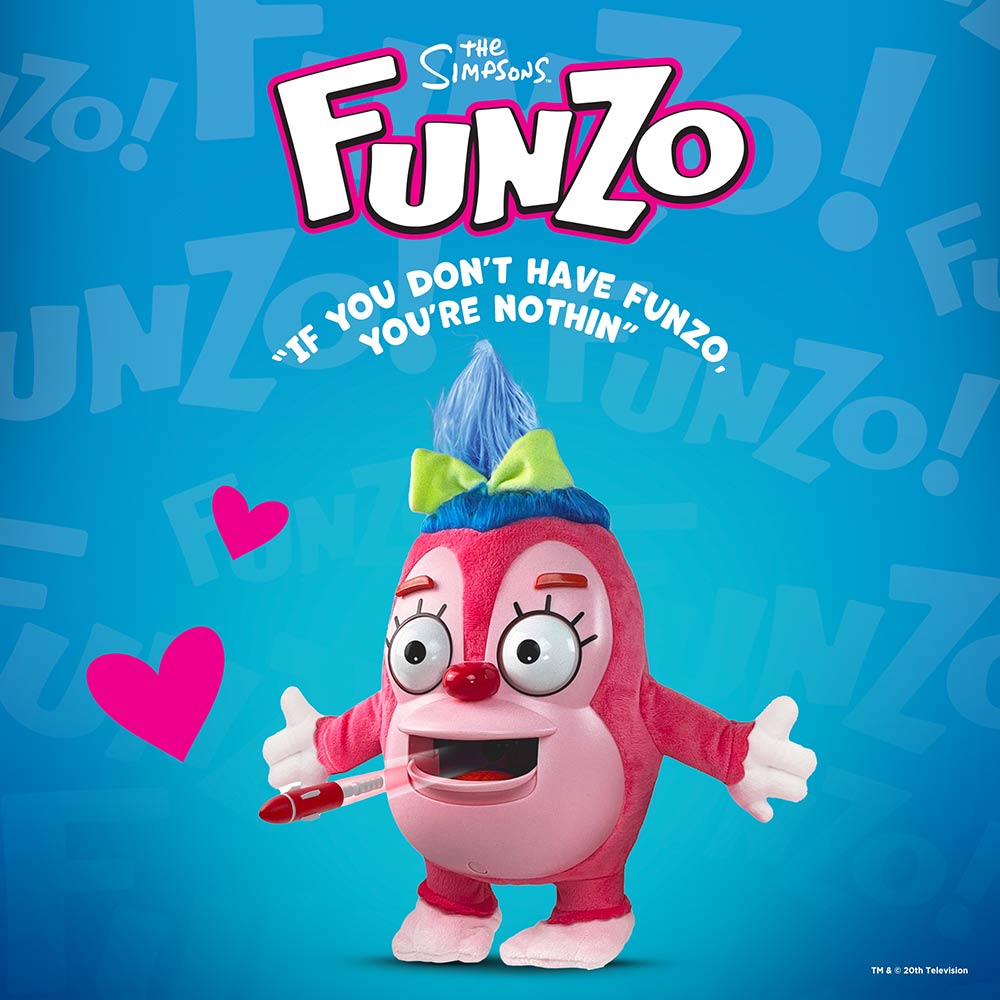 The Simpsons - Funzo 14" Talking Plush - Toys and Collectibles - EB ...